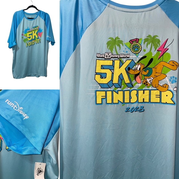 Disney | Tops | New Run Disney Walt Disney World 5k I Did It Finisher ...